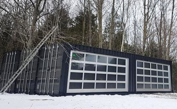 8 Inventive Shipping Container Garage Examples - Discover Containers
