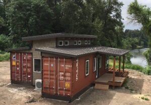 Riverside Hideout Container Home - Discover Containers